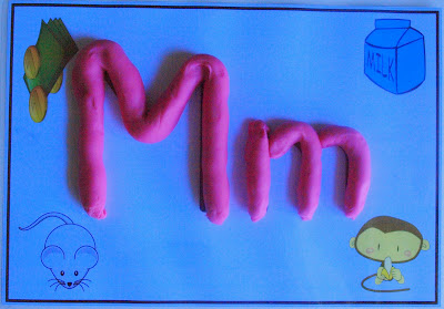 Lets Learn Letters: Letter M