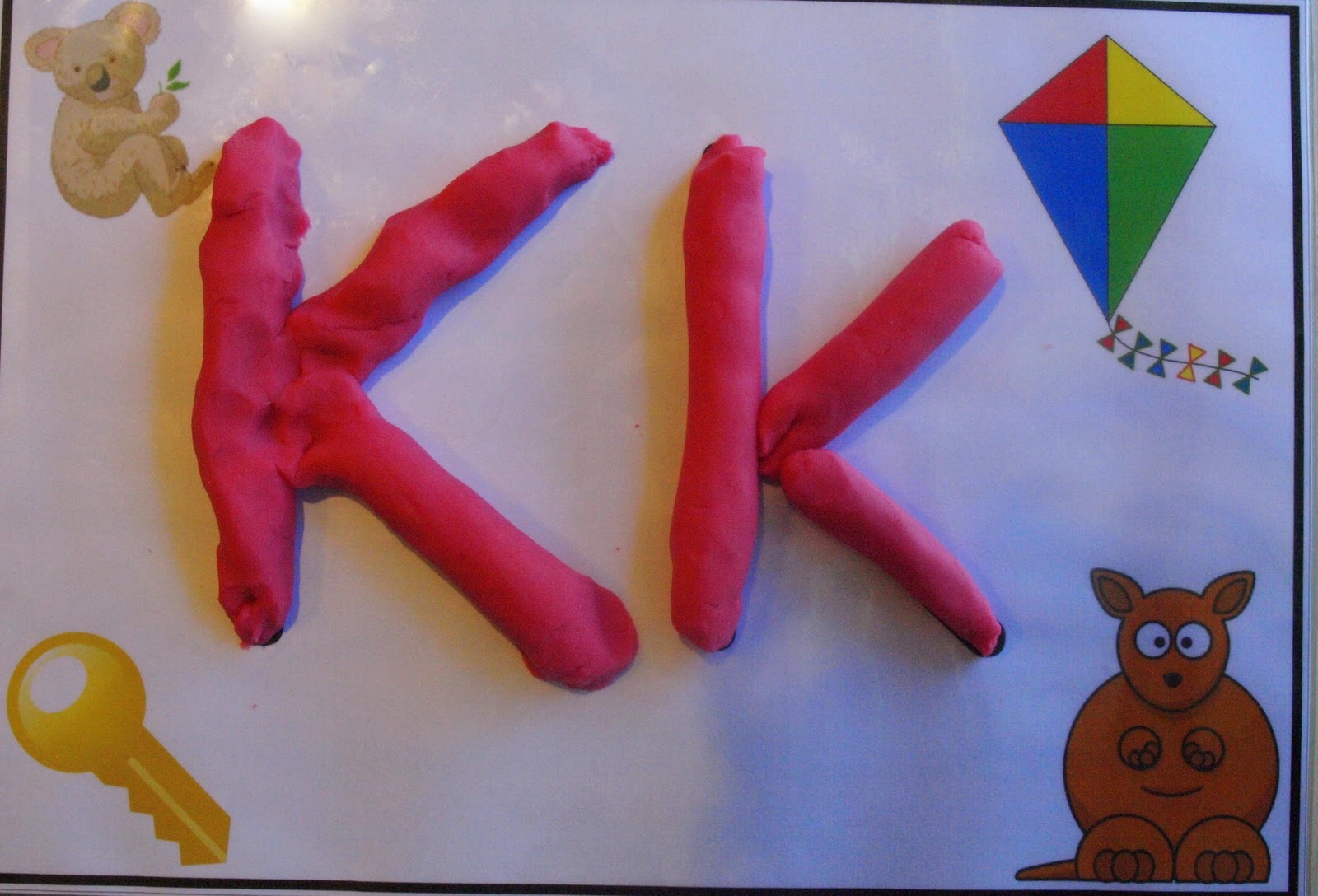 Lets Learn Letters: Letter K