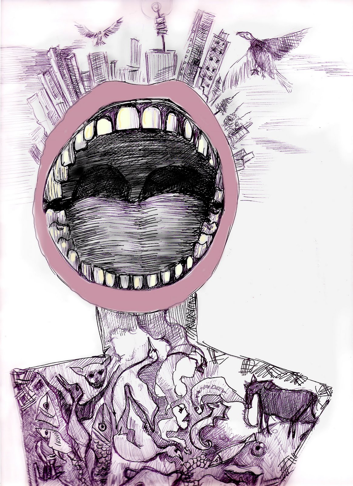 Graphic Design and Illustration: Drawings for World War 3