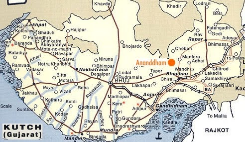 Kutch - A real Gujarat: Kutch Map