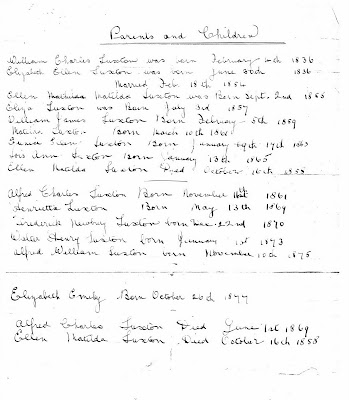 LUXTON Genealogy: William Charles Luxton m. Elizabeth Ellen Newbury