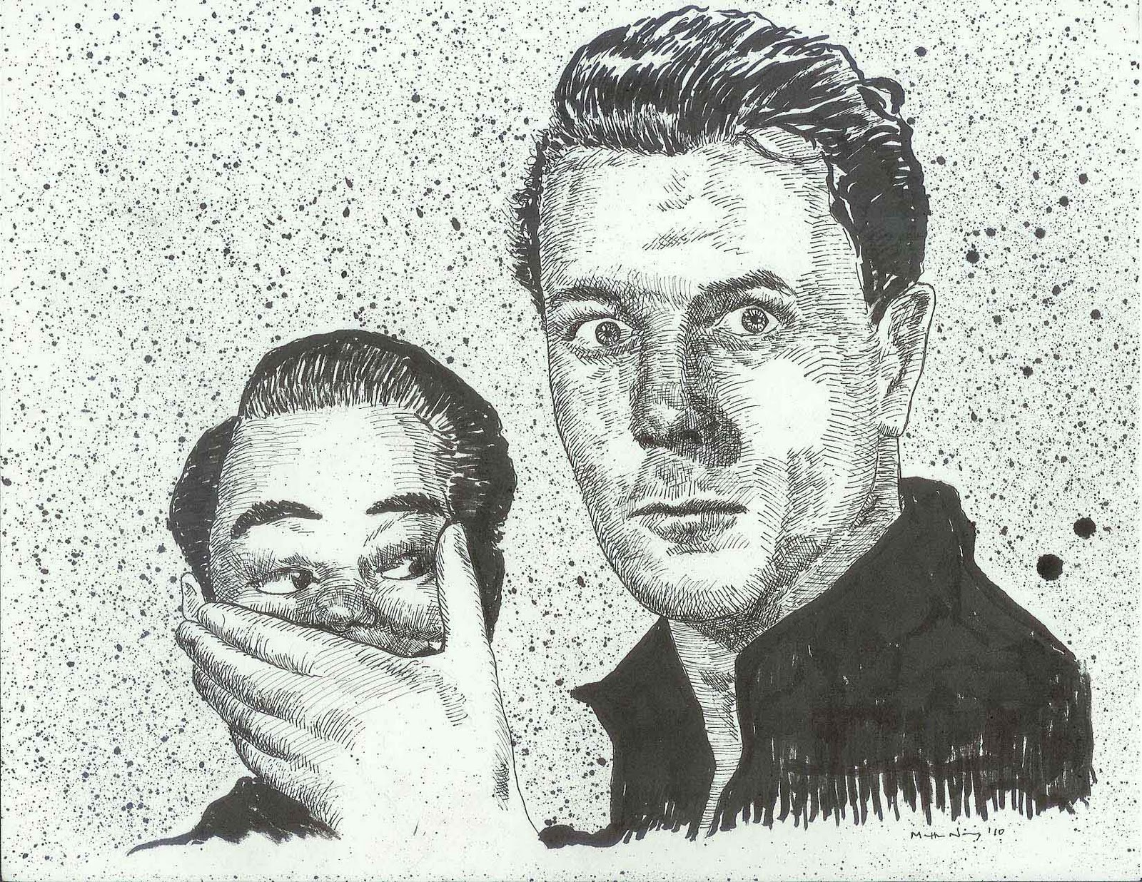 Matthew Nicely: Black Paper Drawings, White Paper Drawings