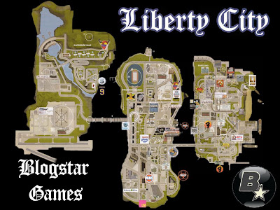 GTA Brasil Team - GTA 3 Mapa