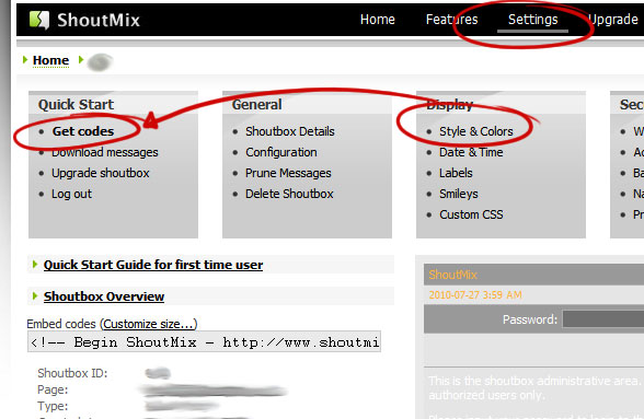 Tutorial: Como ter uma shoutbox no meu bloguim? ~ Eclypsia ArtDesign