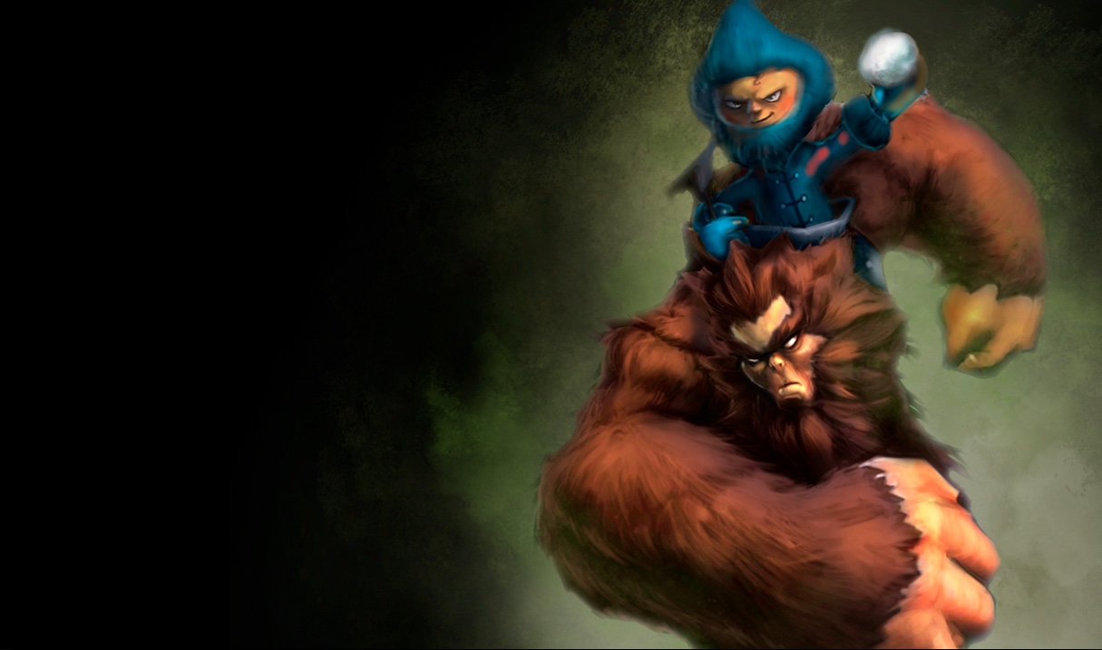 League of Legends Wallpaper: Nunu - The Yeti Rider