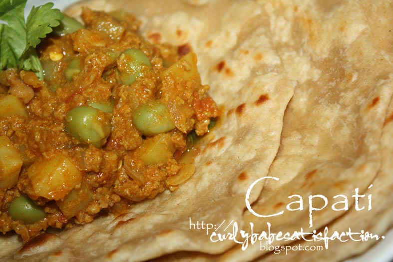 Curlybabe's Satisfaction: Capati & Kheema II -13th Day Iftar