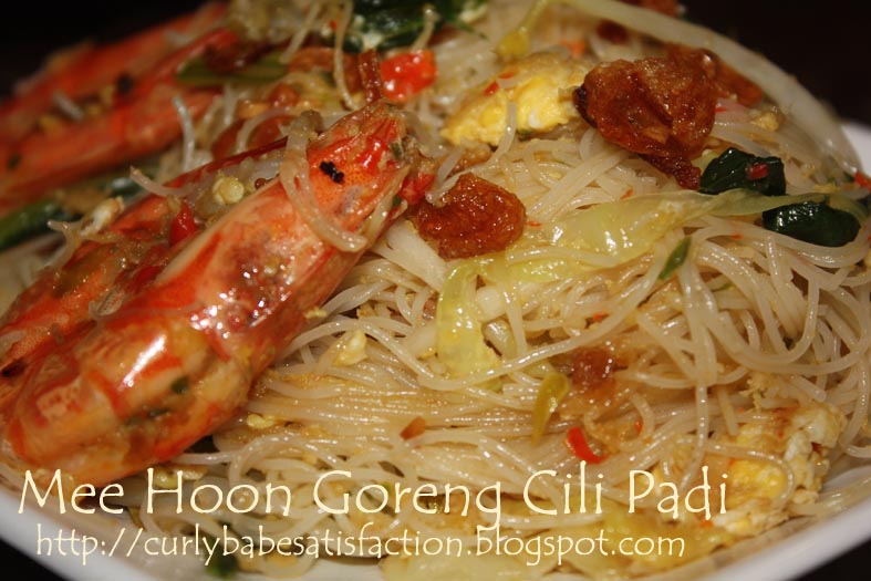 Curlybabe's Satisfaction: Mee Hoon Goreng Cili Padi - 20th Day Iftar