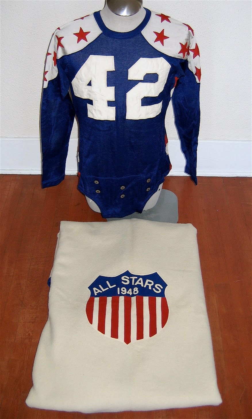 XtimemachineX: 1948 Stan Gorski College Football All Star Game Jersey ...