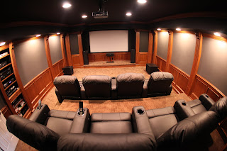 MHI Interiors: Theater Room - Novi, MI
