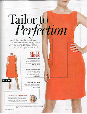 Adventures In Alterations: InStyle Magazine Article About Tailoring ...