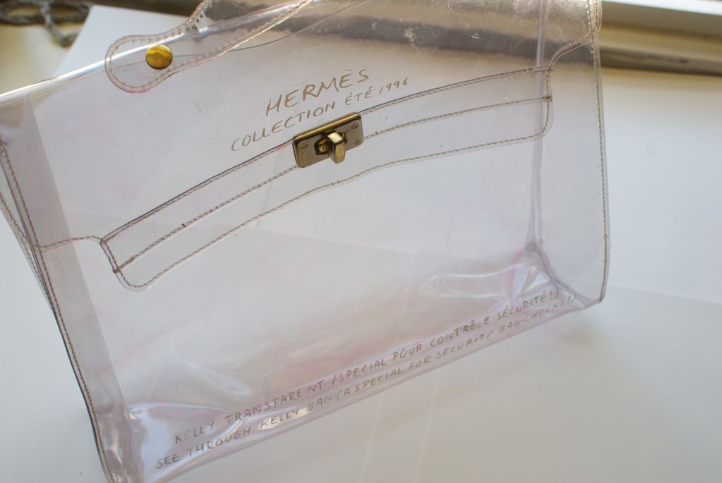 Rare Vintage: Security! RARE vintage has an Hermes Alert!