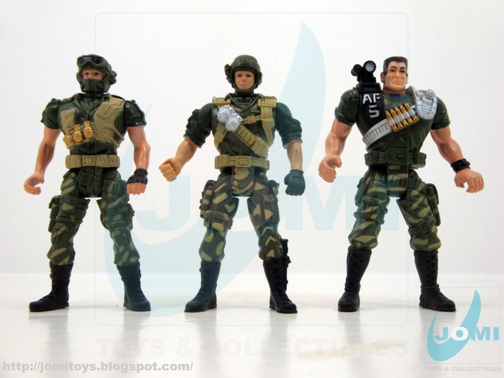 JoMi toys: Soldier Force Series I Deluxe Action Figure Play Set