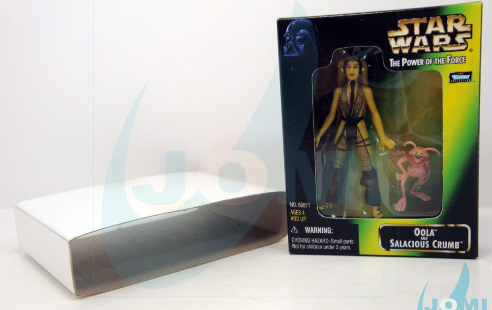 JoMi toys: Star Wars 1998 Fan Club exclusive Oola and Salacious Crumb