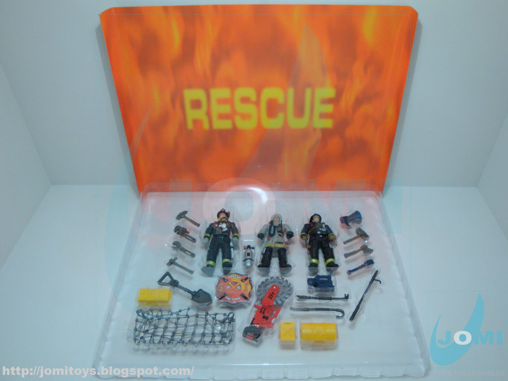 JoMi toys: Fire Squad Rescue Team Fire Fighters Playset #1