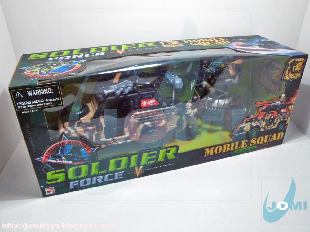 JoMi toys: Soldier Force V Mobile Squad Playset