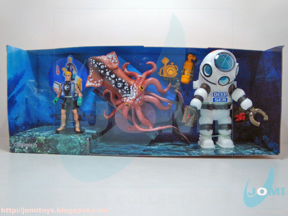 JoMi toys: Deep Sea Adventure Giant Creature Playset - Squid