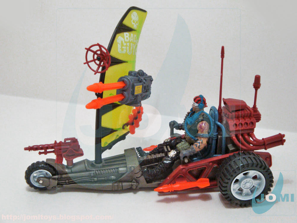 JoMi toys: Bad Guyz Attack Machine Playset Motor Whike