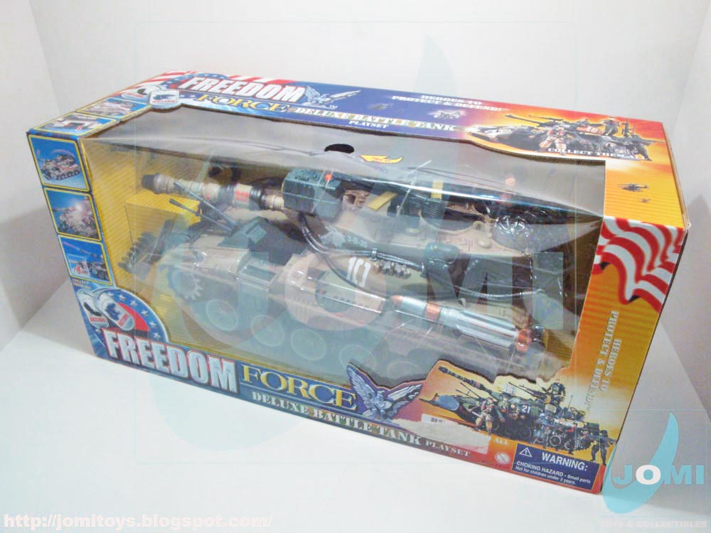 JoMi toys: Freedom Force Deluxe Battle Tank Playset
