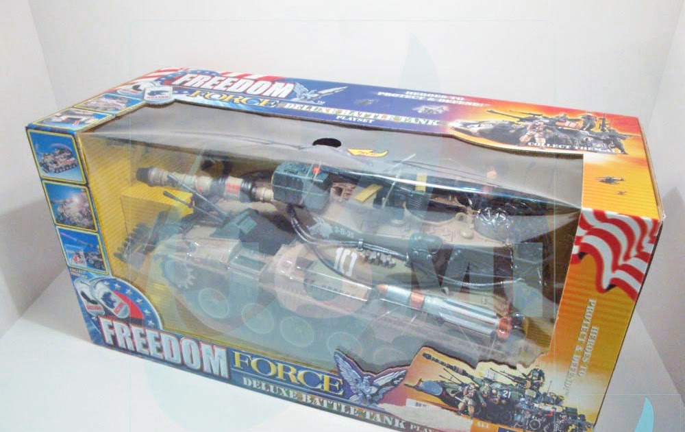 JoMi toys: Freedom Force Deluxe Battle Tank Playset