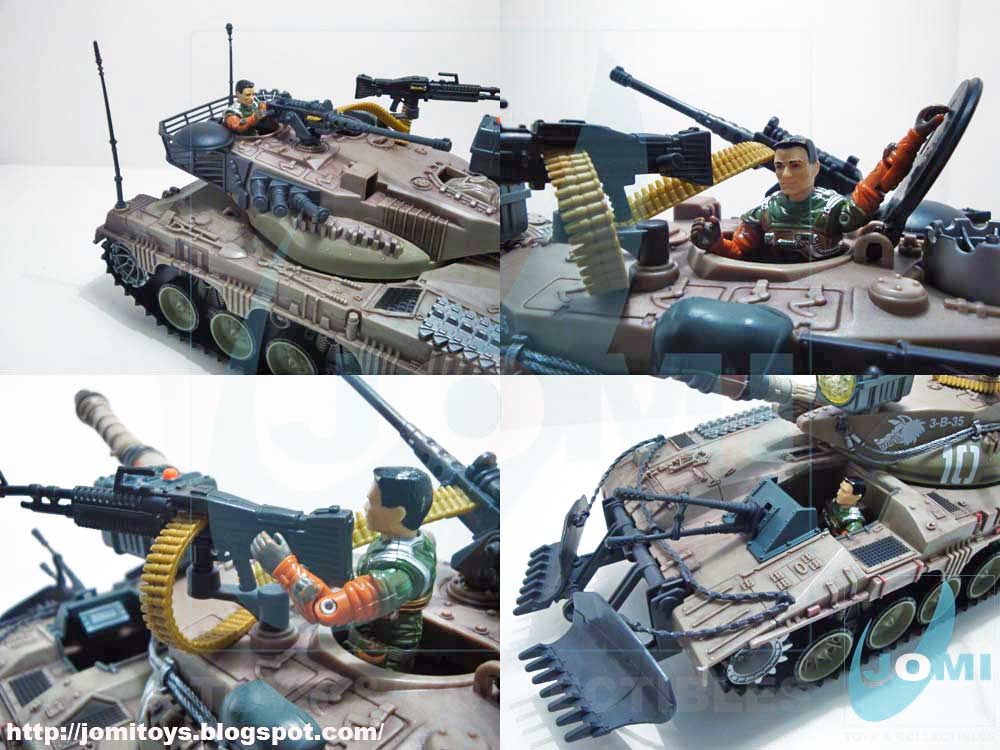 JoMi toys: Freedom Force Deluxe Battle Tank Playset