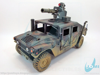 JoMi toys: Elite Force Humvee - 1st Marine Division