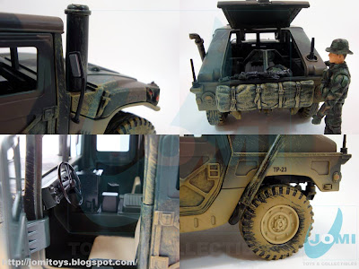 JoMi toys: Elite Force Humvee - 1st Marine Division