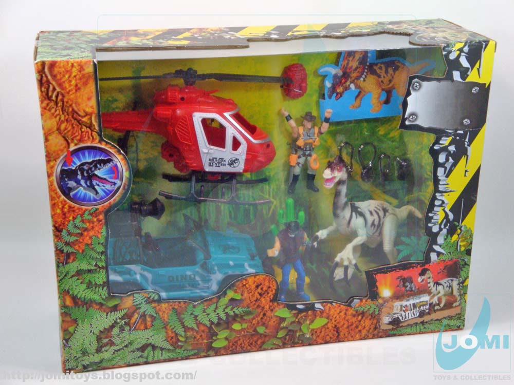 JoMi toys: Dino Valley Therizinosaurus Chase - Bootleg