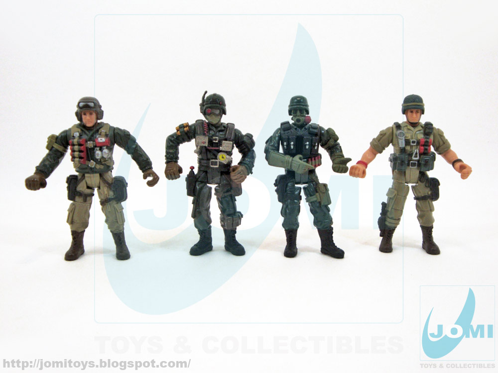 JoMi toys: Group shots: Soldier Force Series III