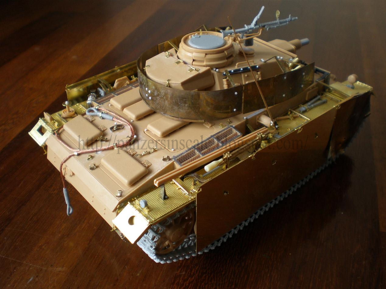 Panzers in Scale: Tamiya Panzer III Ausf N with Voyager upgrades