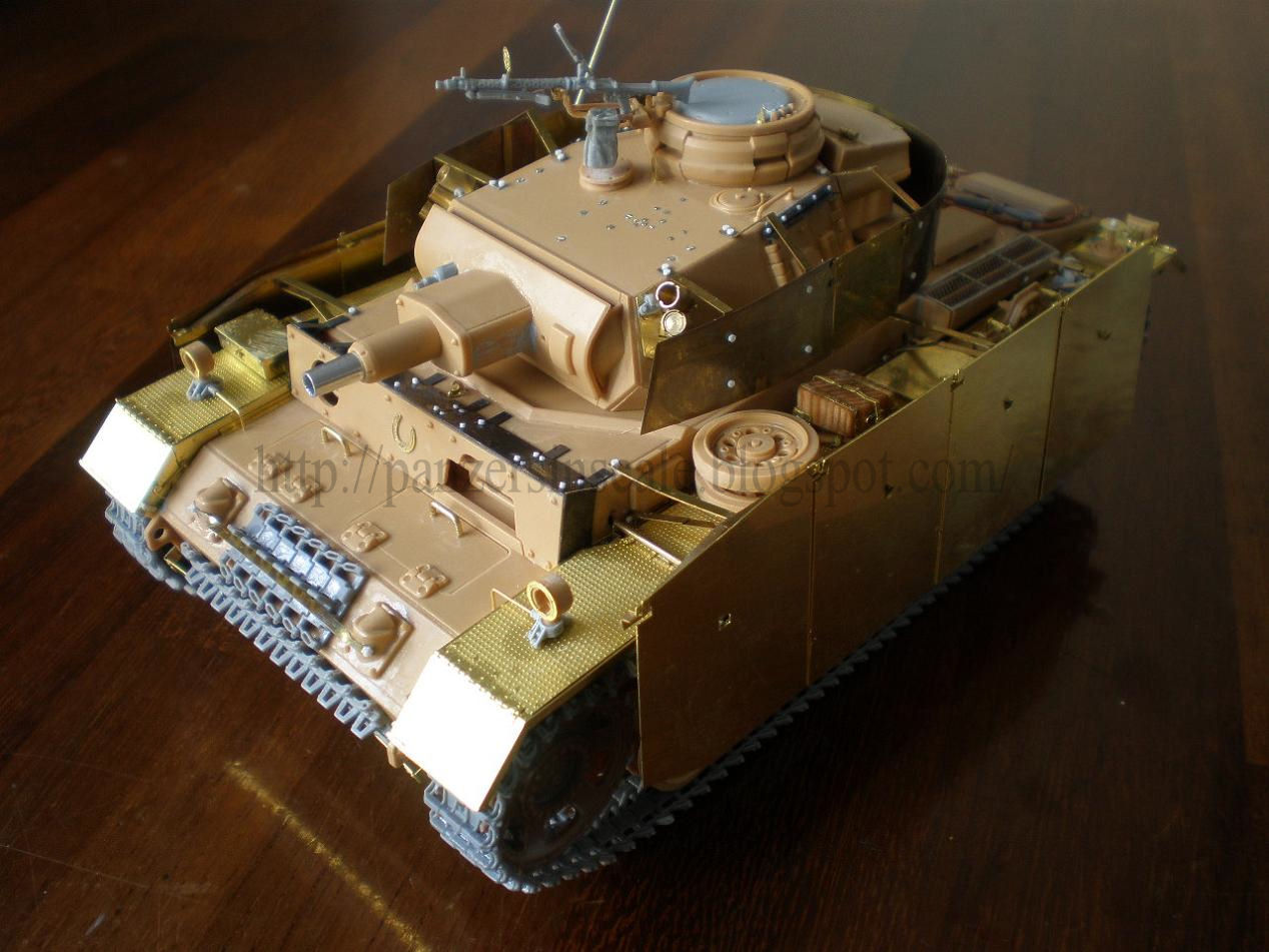 Panzers in Scale: Tamiya Panzer III Ausf N with Voyager upgrades