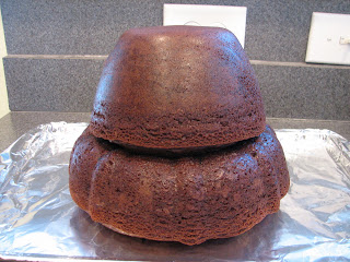 Pieces of Me: The Incredible Edible Erupting Volcano Cake