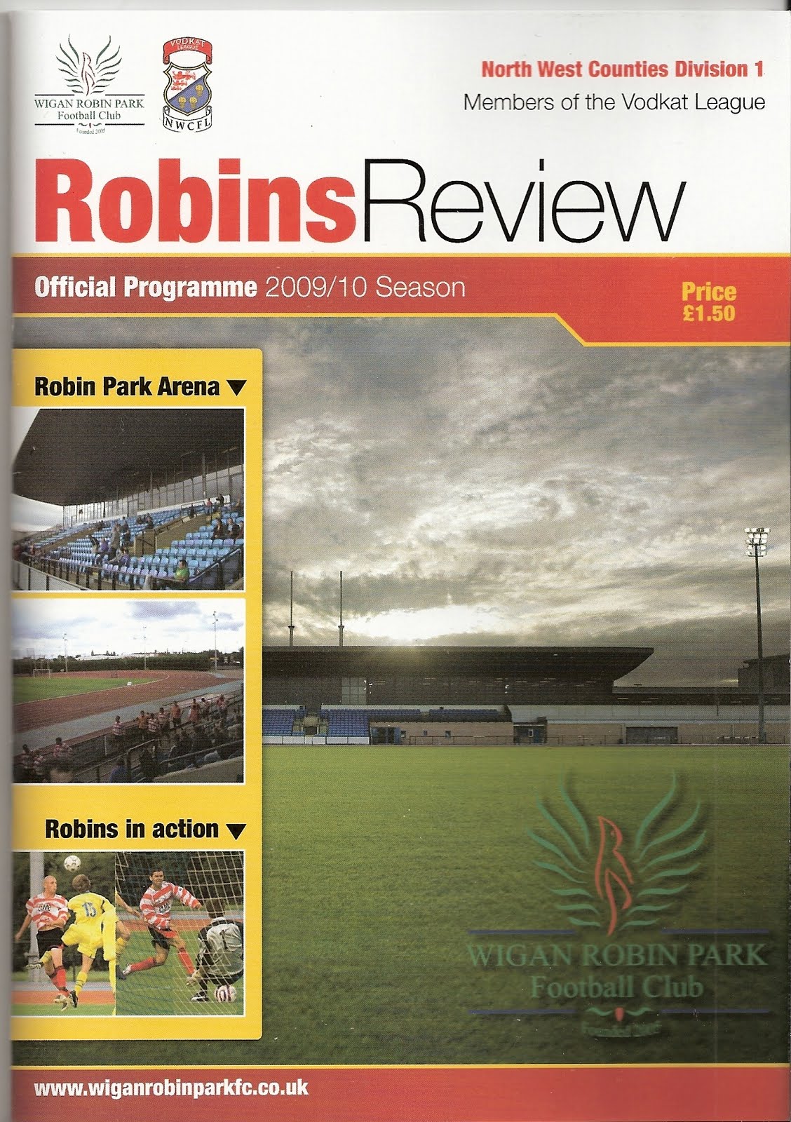 Pie and Mushy Peas: Wigan Robin Park FC
