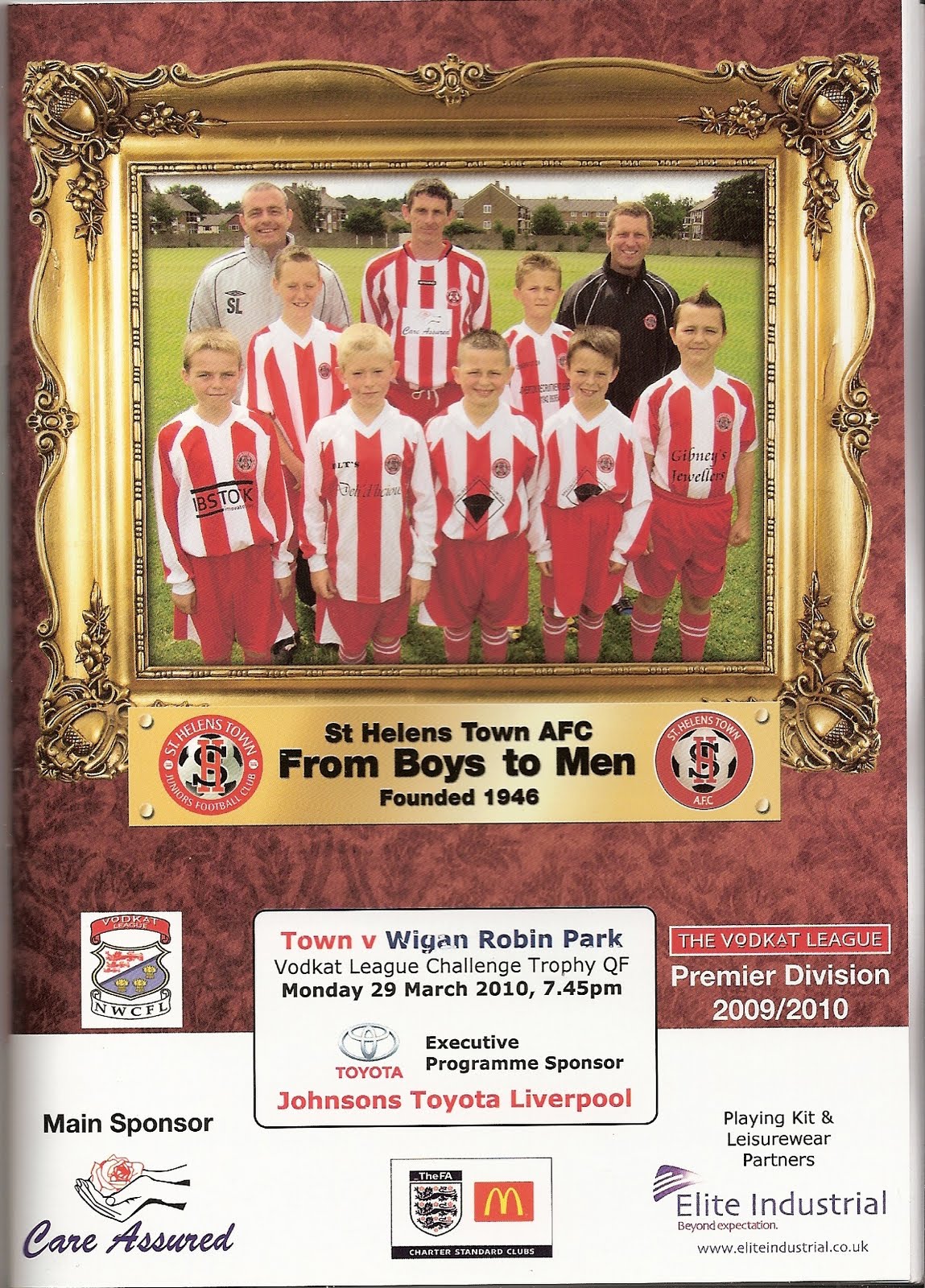 Pie and Mushy Peas: Wigan Robin Park FC