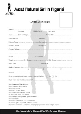 Natural beauty pageant