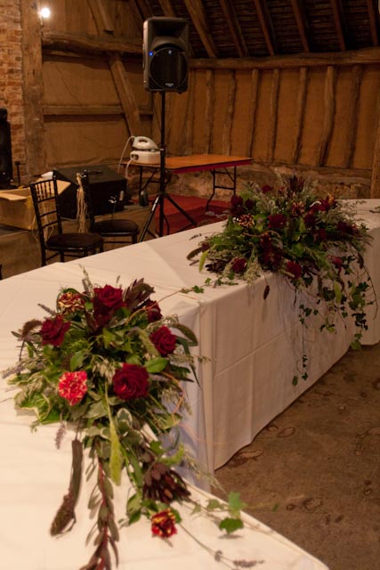 Distinctly Floral: Jo and Ade's wedding at The Tithe Barn in Lenham