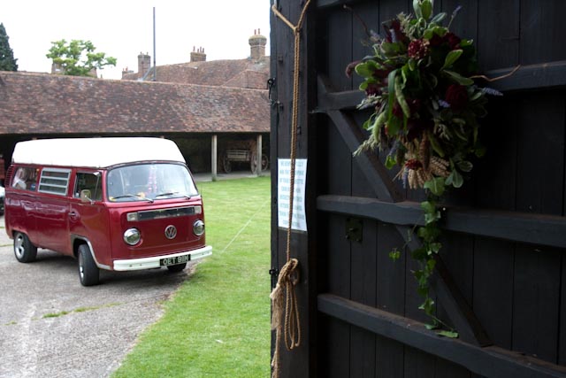 Distinctly Floral: Jo and Ade's wedding at The Tithe Barn in Lenham