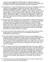 A Quick Look at Actual Modeling & Talent Agency Contracts