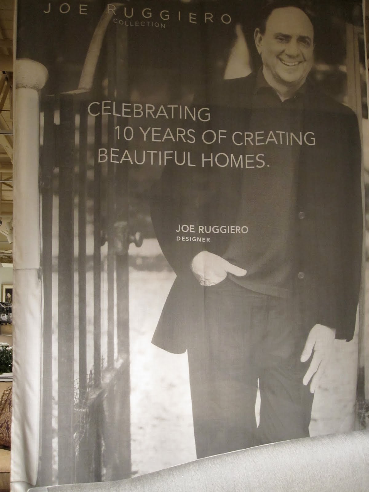 Joe Ruggiero Designer/ HGTV Host: Ruggiero Tenth Anniversary Celebration