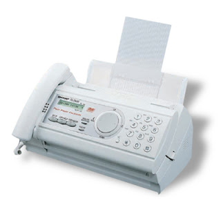 驟雨: facsimile machine