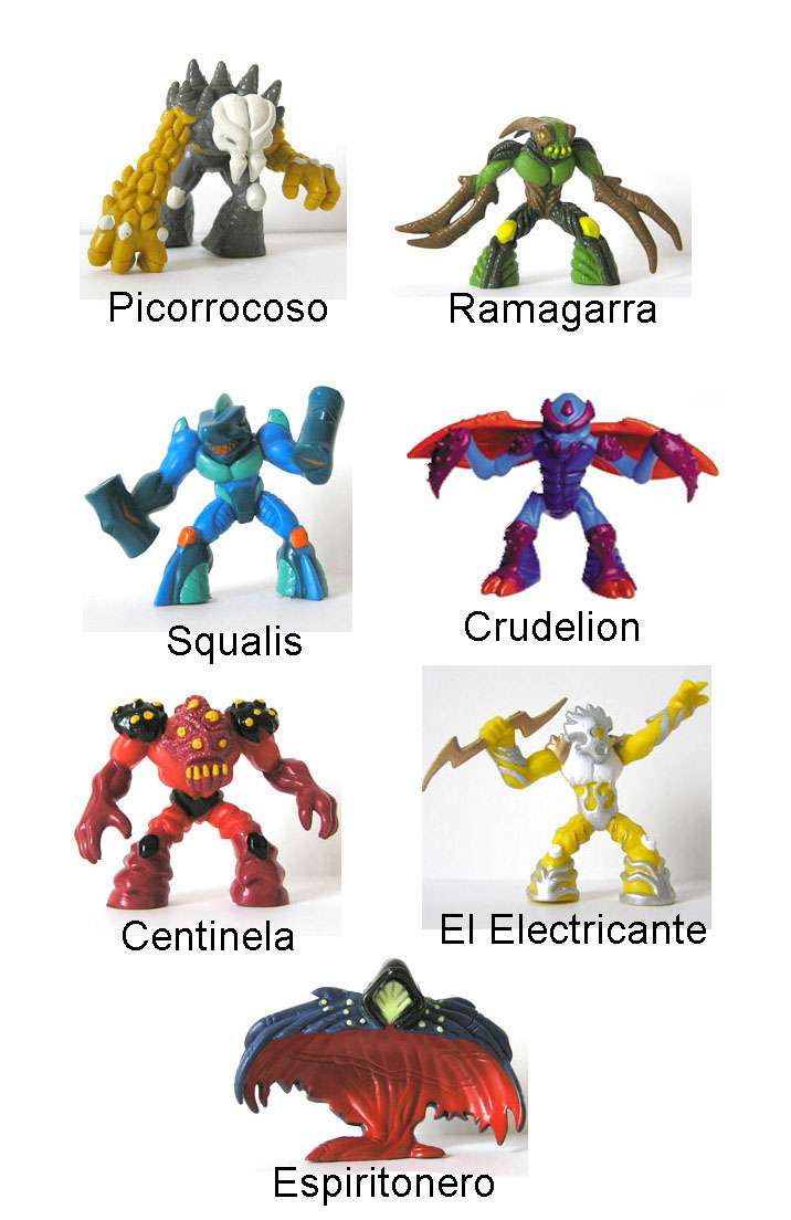 Gormiti: Lista Serie 3