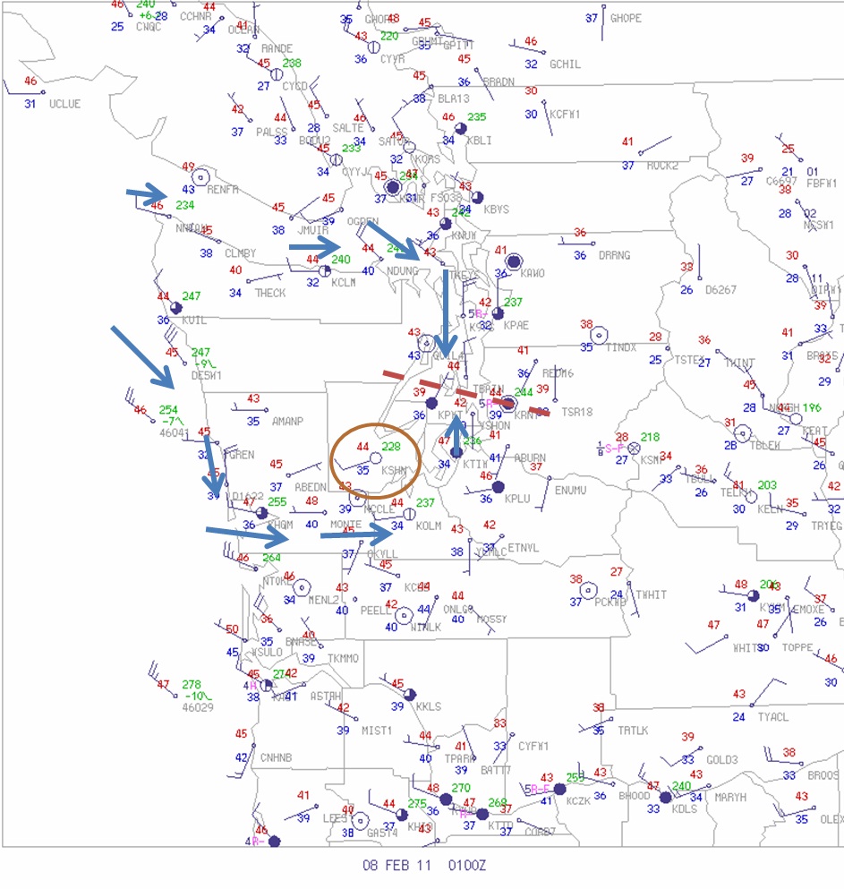 Looking Aloft: The Puget Sound Convergence Zone and Convection
