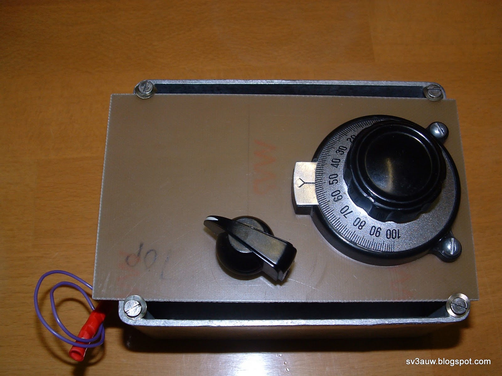 sv3auw: Homebrew RF Test Oscillator