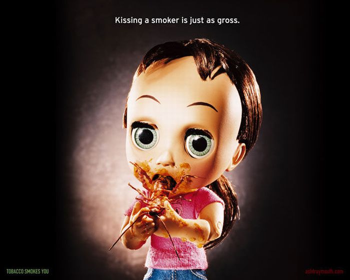 70 Creative but disturbing ads | Curious, Funny Photos / Pictures