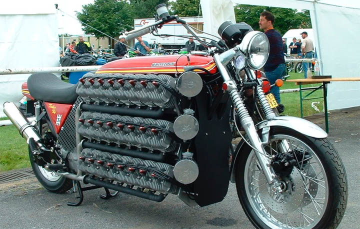 28 Unusual Motorbikes you may not seen in your streets | Curious, Funny ...