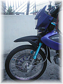 Honda Bravo Motorcycle: Eric's Bravo