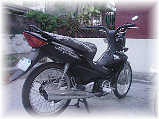 Honda Bravo Motorcycle: Ruel's Bravo
