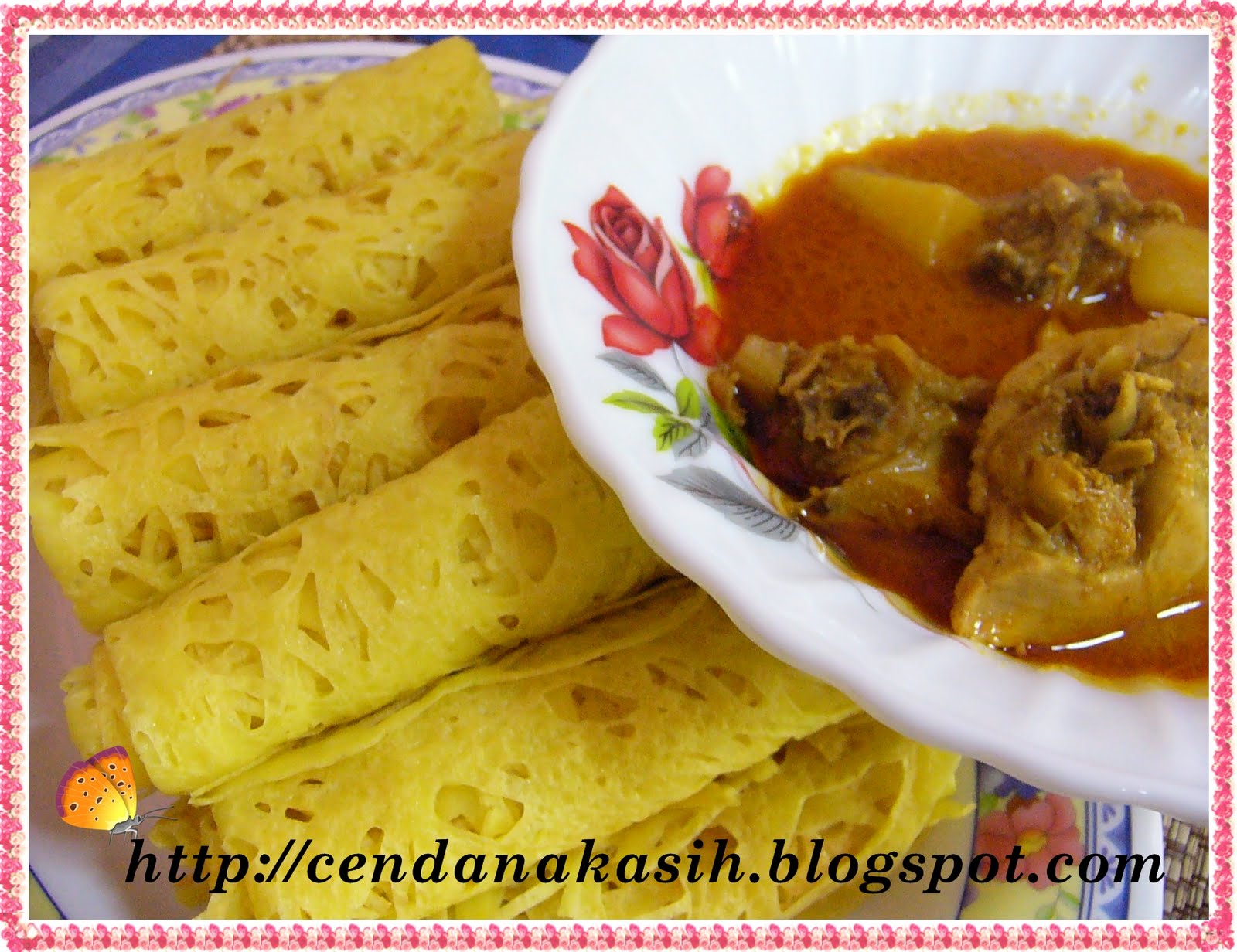 Cendana Kasih: Roti Jala & Kari Ayam