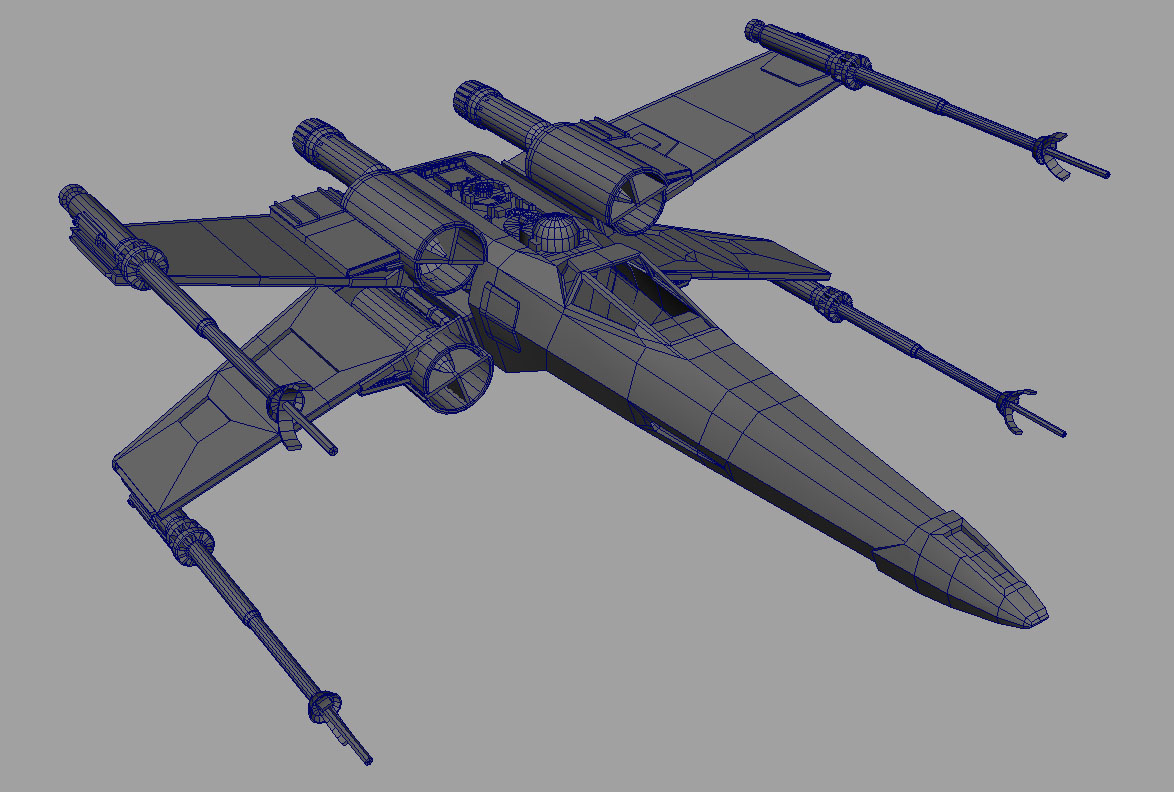 Christian Mendoza - "Rockets Explode!!!": X-wing update!