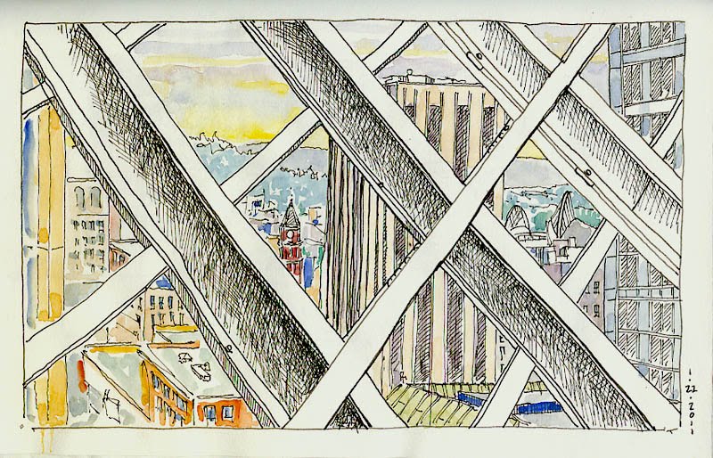 Urban Sketchers Seattle: January 2011