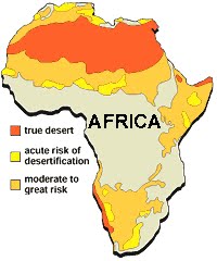 Desertification In Africa Graph